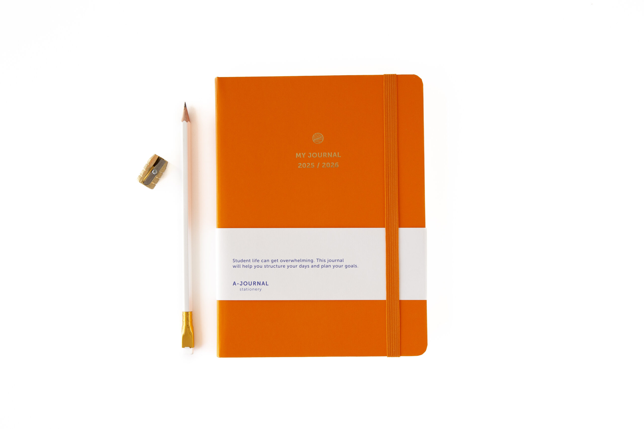 A-Journal My Journal school Diary 2025/2026 Orange, ca. 21,5 x 16 cm ...