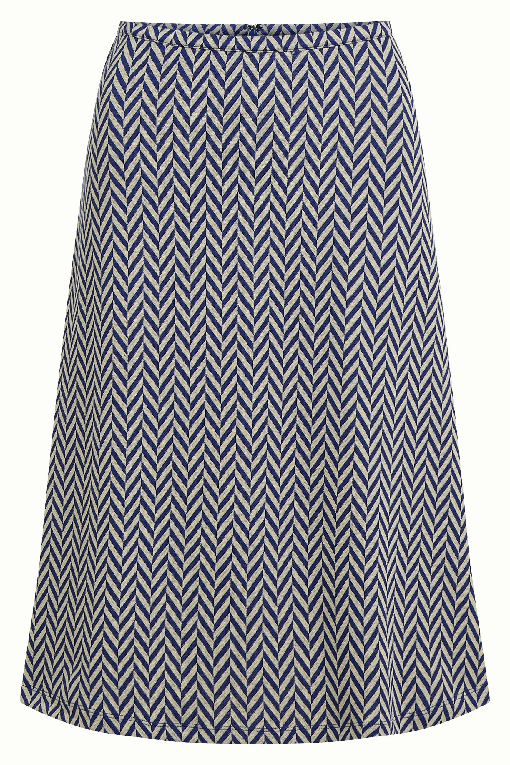 King Louie Juno Skirt Sloan , Mazarine Blau, Rock