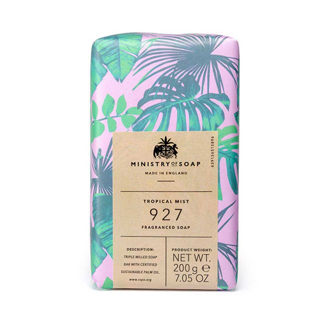 Ministry of Soap - Tropical Mist - Natural Rain Forest Soap - Duftseife ...